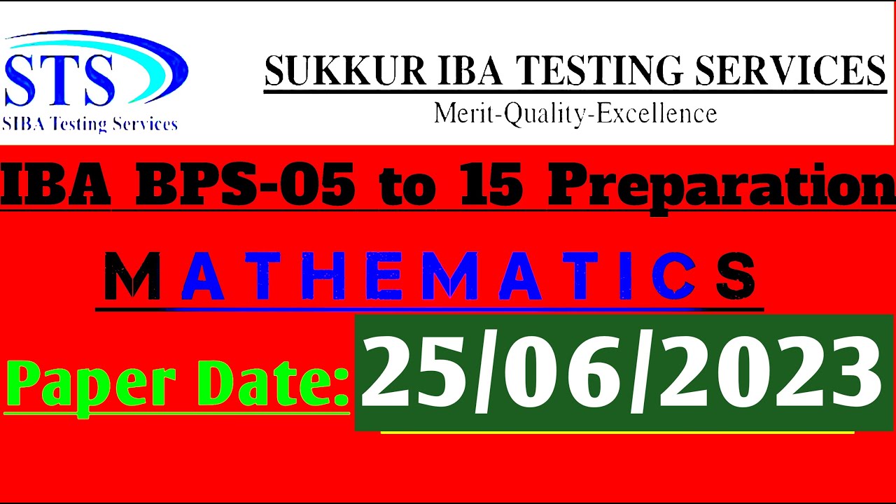 Today's IBA BPS 5 to 15 Maths Portion Full Solution|Paper Date 25 June ...