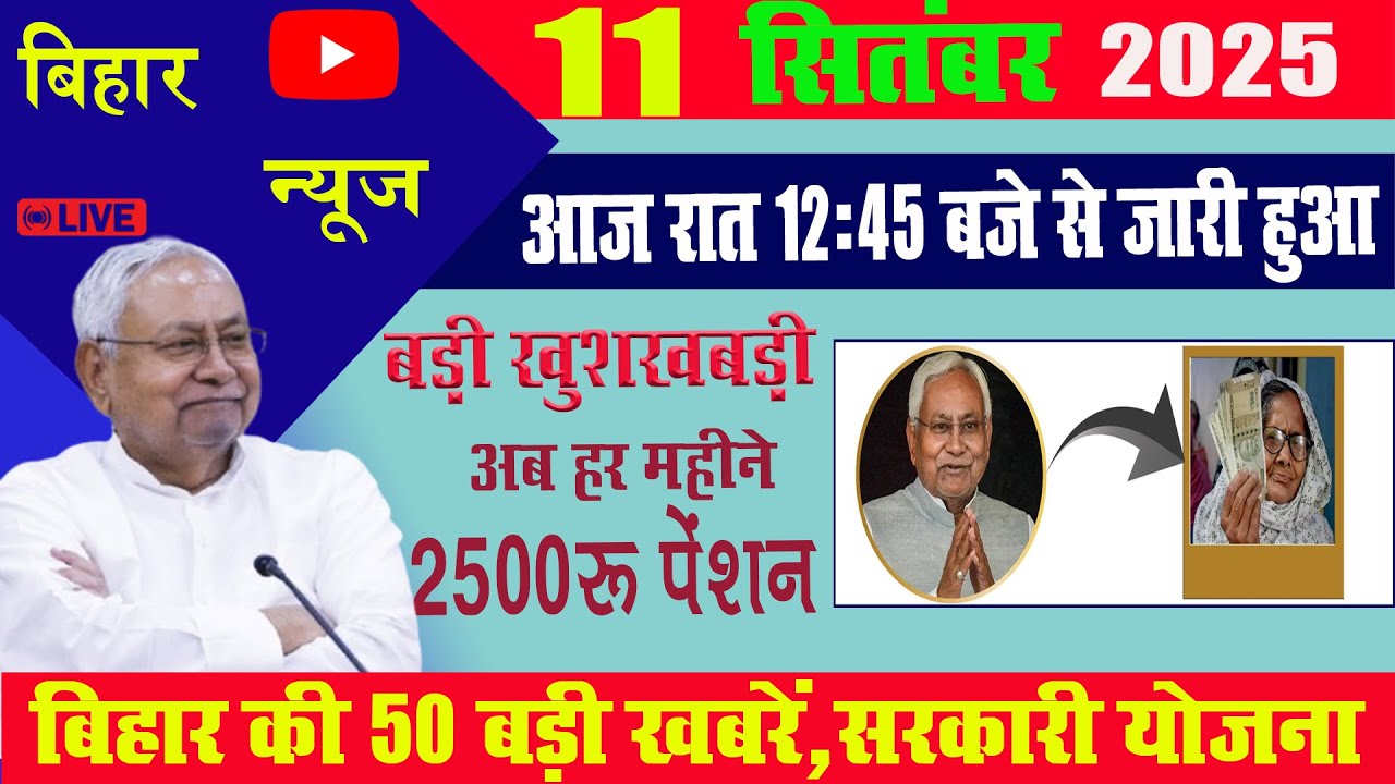 11 SEPTEMBER BREAKING NEWS | AAJ KE TAJA KHABAR | AAJ KI BIG NEWS | AAJ ...