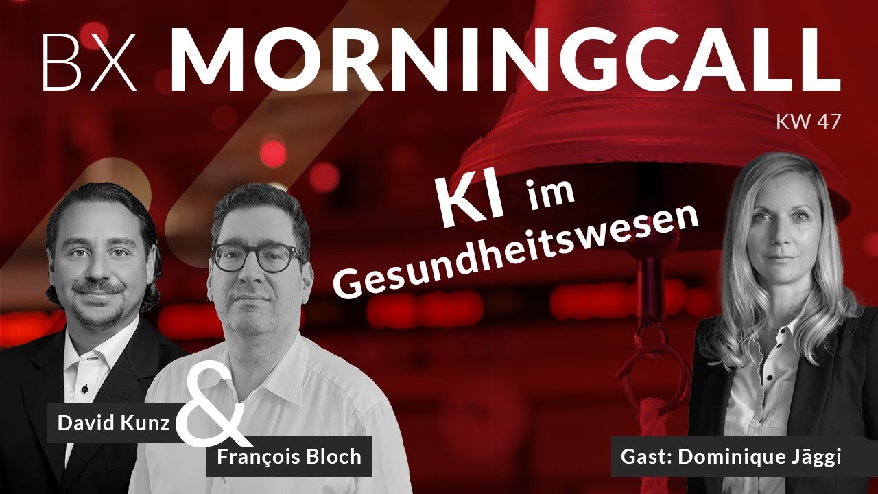 KI im Gesundheitswesen heute mit Dominique Jäggi & François Bloch ...