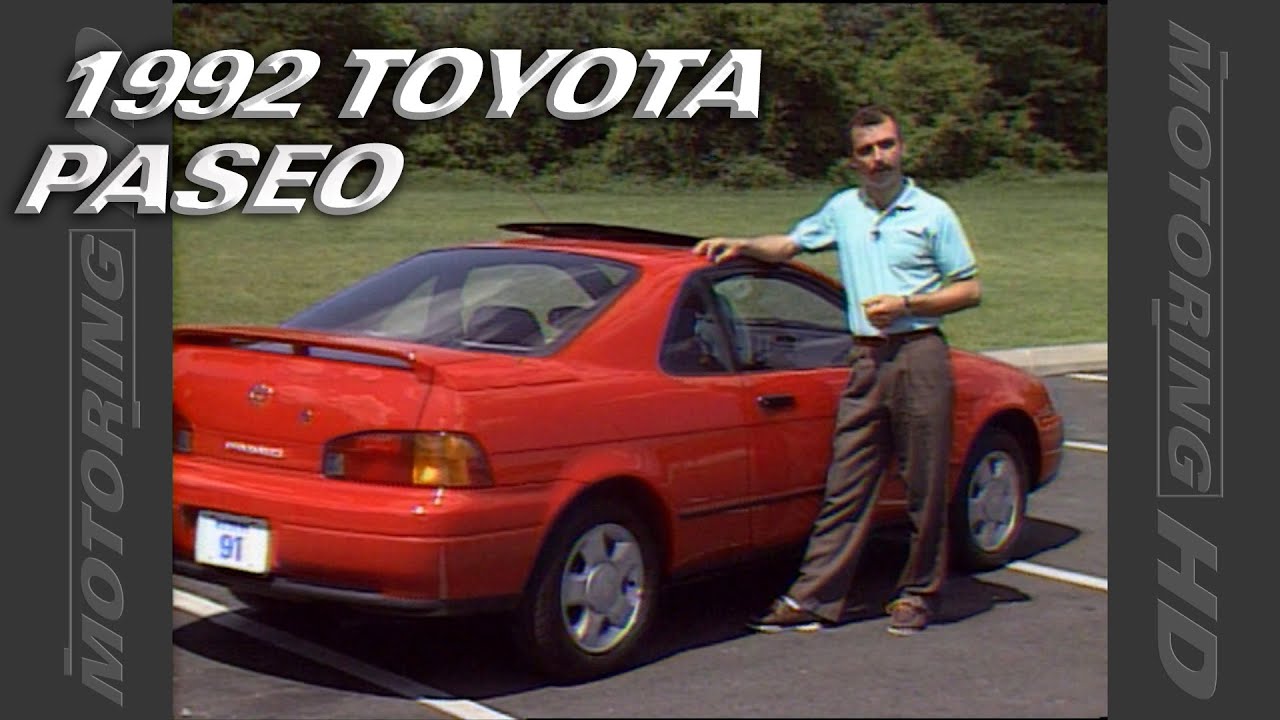 1992 Toyota Paseo | Motoring TV Classics - YouTube