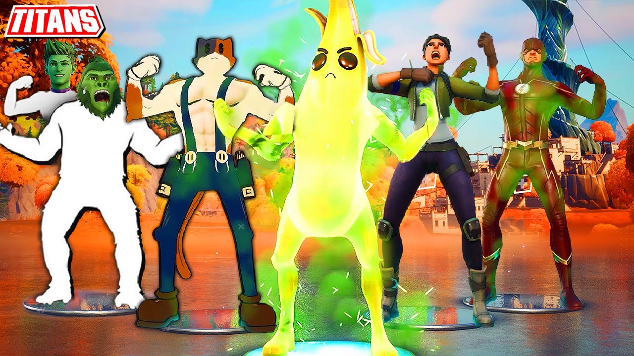 Fortnite GO APE Built in Emote (by BEAST BOY) on Leaked & Legendary ...