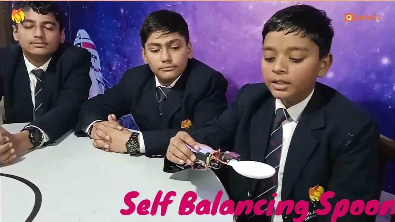 Self Stabilizing Spoon! Class of 7th Graders Incredible STEM Project ...