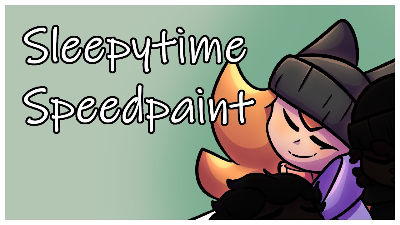 Sleepy Speedpaint (Original Characters) - YouTube