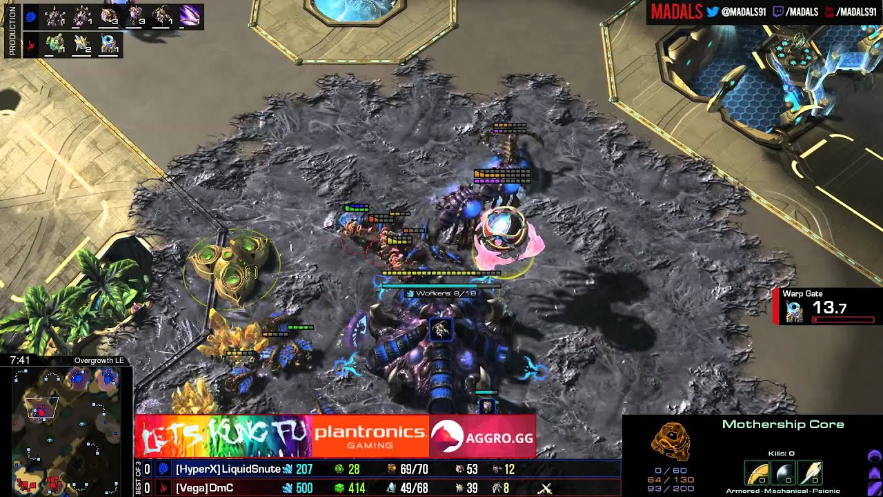 SC2 Snute vs DmC ZvP Game 1 The Foreign Hope Starcraft 2 Tournament ...