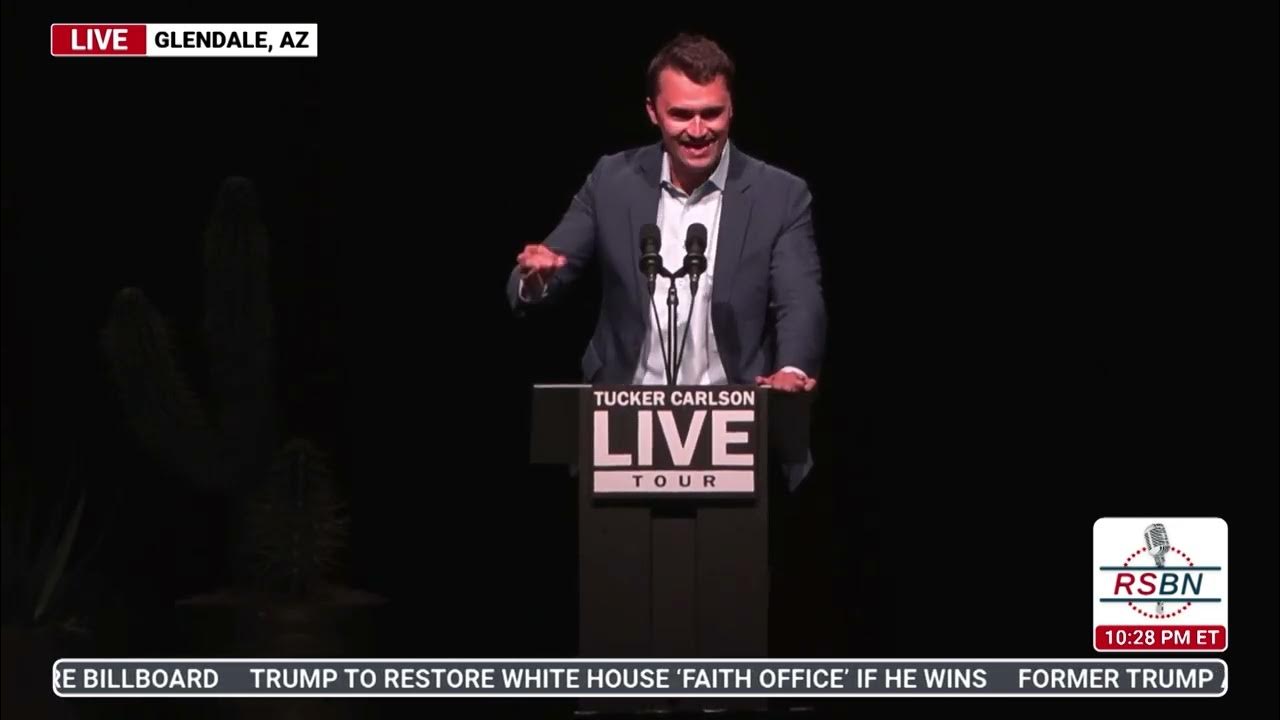 FULL SPEECH: Charlie Kirk Delivers Remarks in Glendale, AZ - YouTube