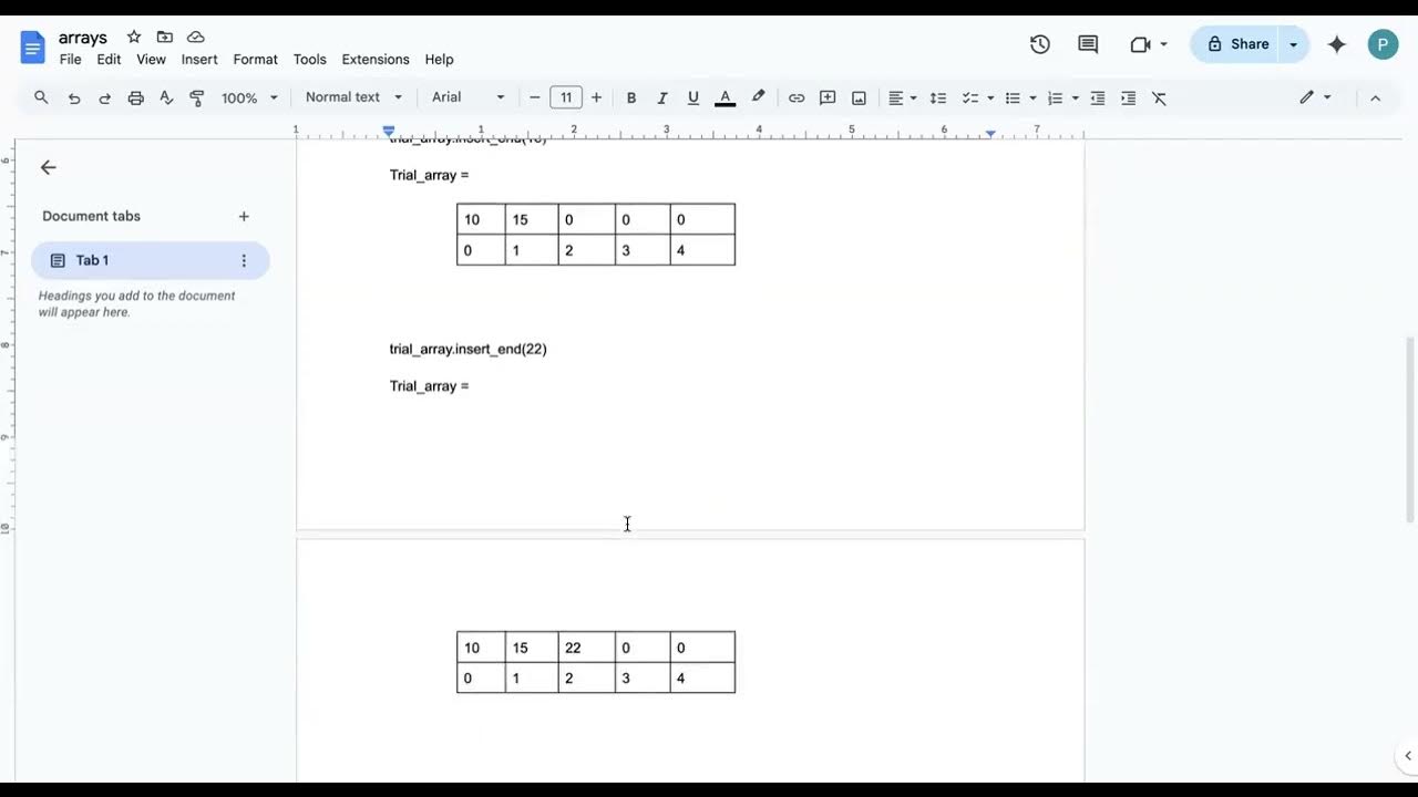 Designing Static Array In Python (gujarati) - Youtube