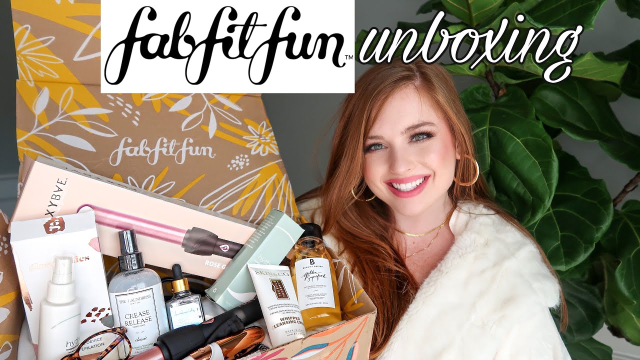 FAB FIT FUN FALL BOX 2020 | UNBOXING & REVIEW - YouTube