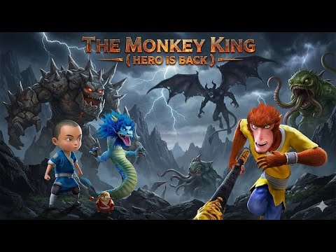 The Monkey King (Hero Is Back) | Hollywood Movie In Hindi Dubbed | Animated Movie In Hindi