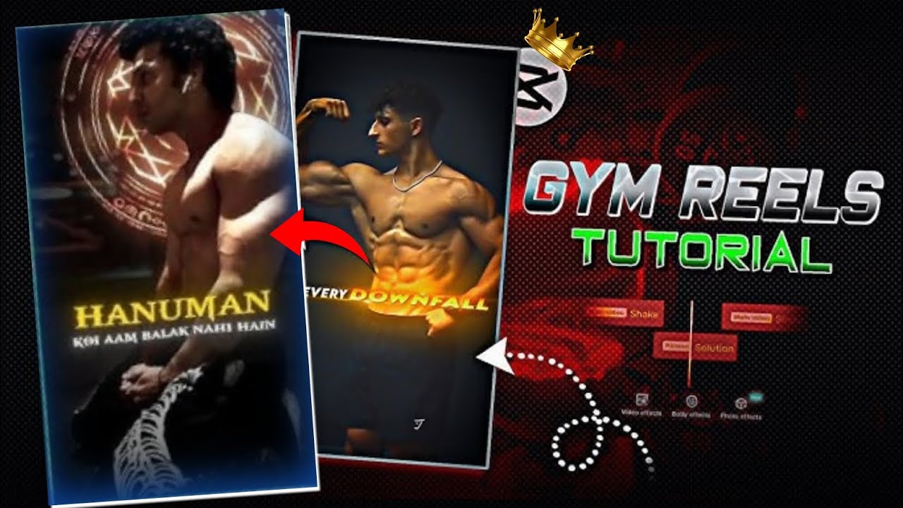 Capcut Trending Gym Editing 🔥🖇️|| Instagram Viral Gym Edits Tutorial | viral 100% granted 😱💯 ...