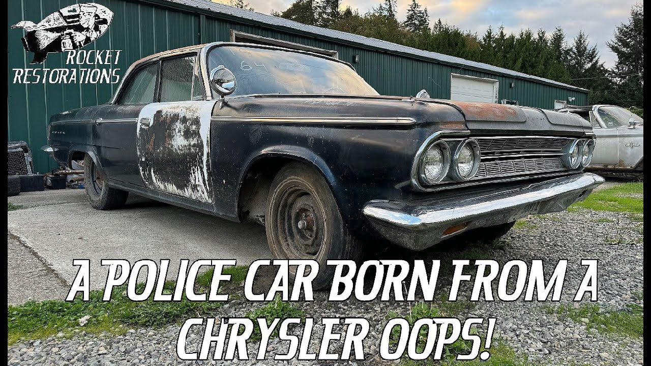 Ex-Police 1964 Dodge 880 CHP Car! California Highway Patrol W/ 413 HP ...
