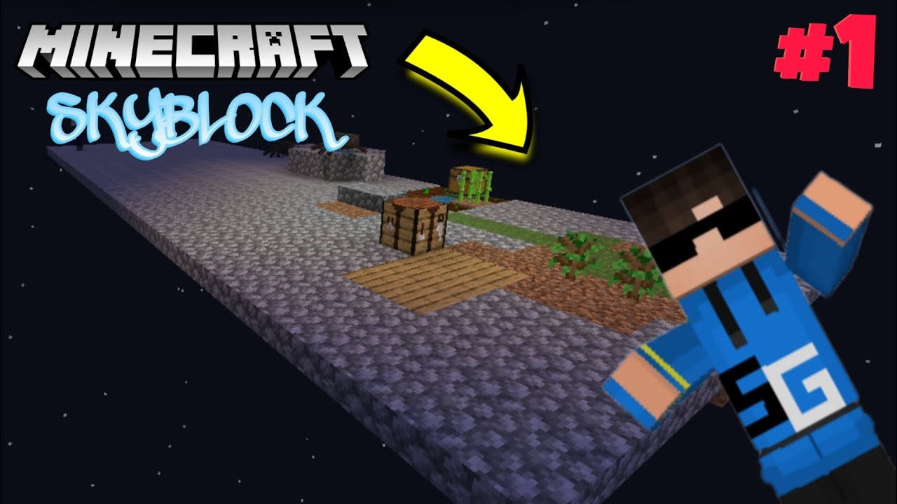 Minecraft Skyblock series part 1 || Minecraft Skyblock - YouTube