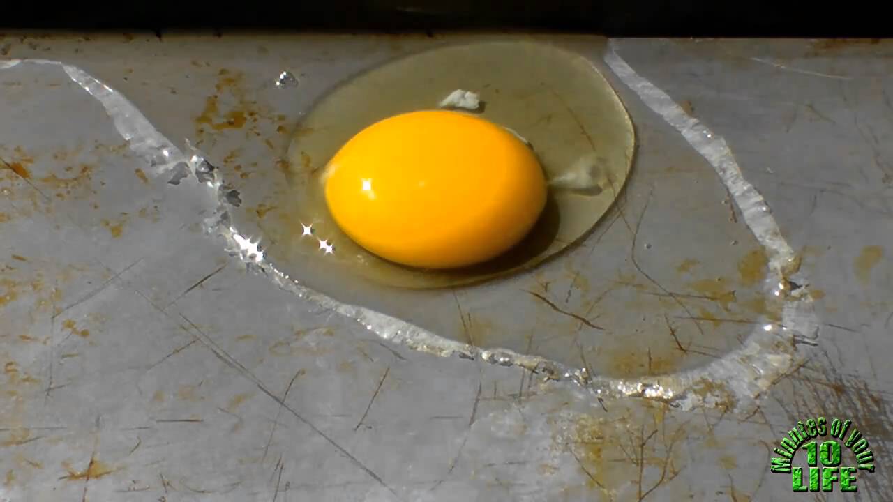 10:13 Minutes Of Your Life: Watching a Sunny Side Up Egg in the Sun ...