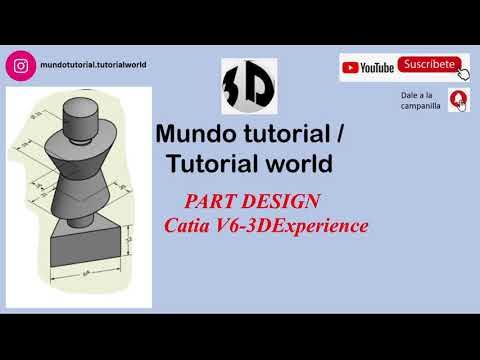 Catia V6. Part Design - YouTube
