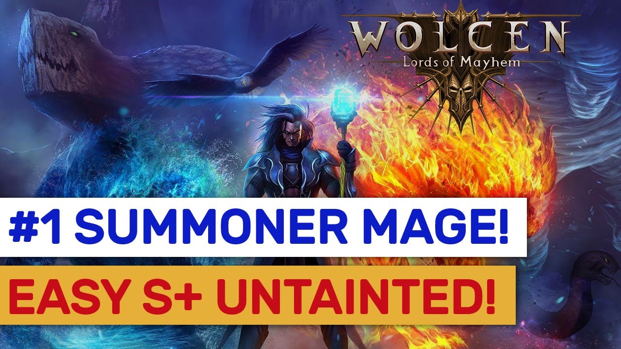 Wolcen - Under 5 mins S+ Untainted Build! #1 Hybrid Summoner Mage ...