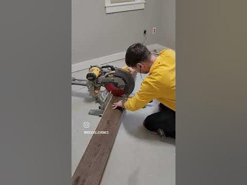 Engineered hardwood floor glue down installation #dyi #floor #flooring ...
