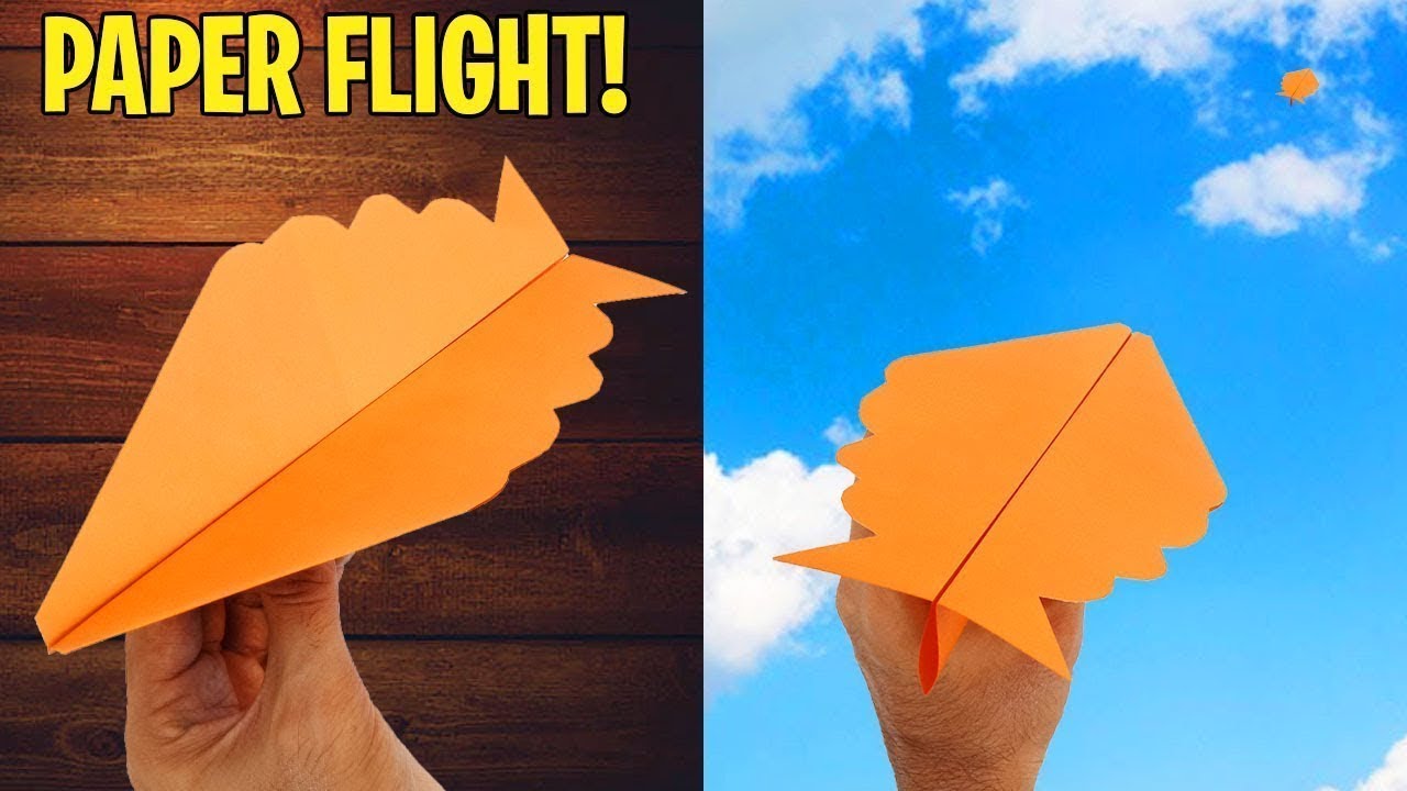 Paper Airplane World Record Flight - How to Make Paper Planes That Fly ...