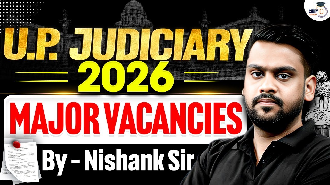 UP Judiciary 2026: Major Vacancy Out! Syllabus & Strategy | Nishank Sir ...