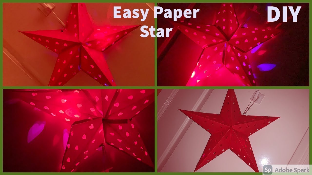Big 3D Star With Paper 3D Star Paper Star How To Make 3D Star big-3d-star-with-paper-3d-star-paper-star-how-to-make-3d-star