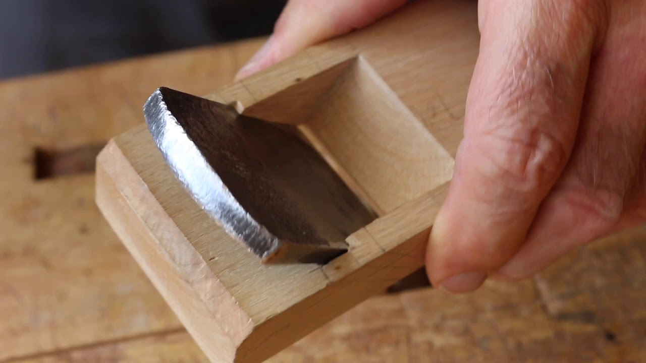 Make a Kanna, Japanese hand plane part 5 of 5 - YouTube