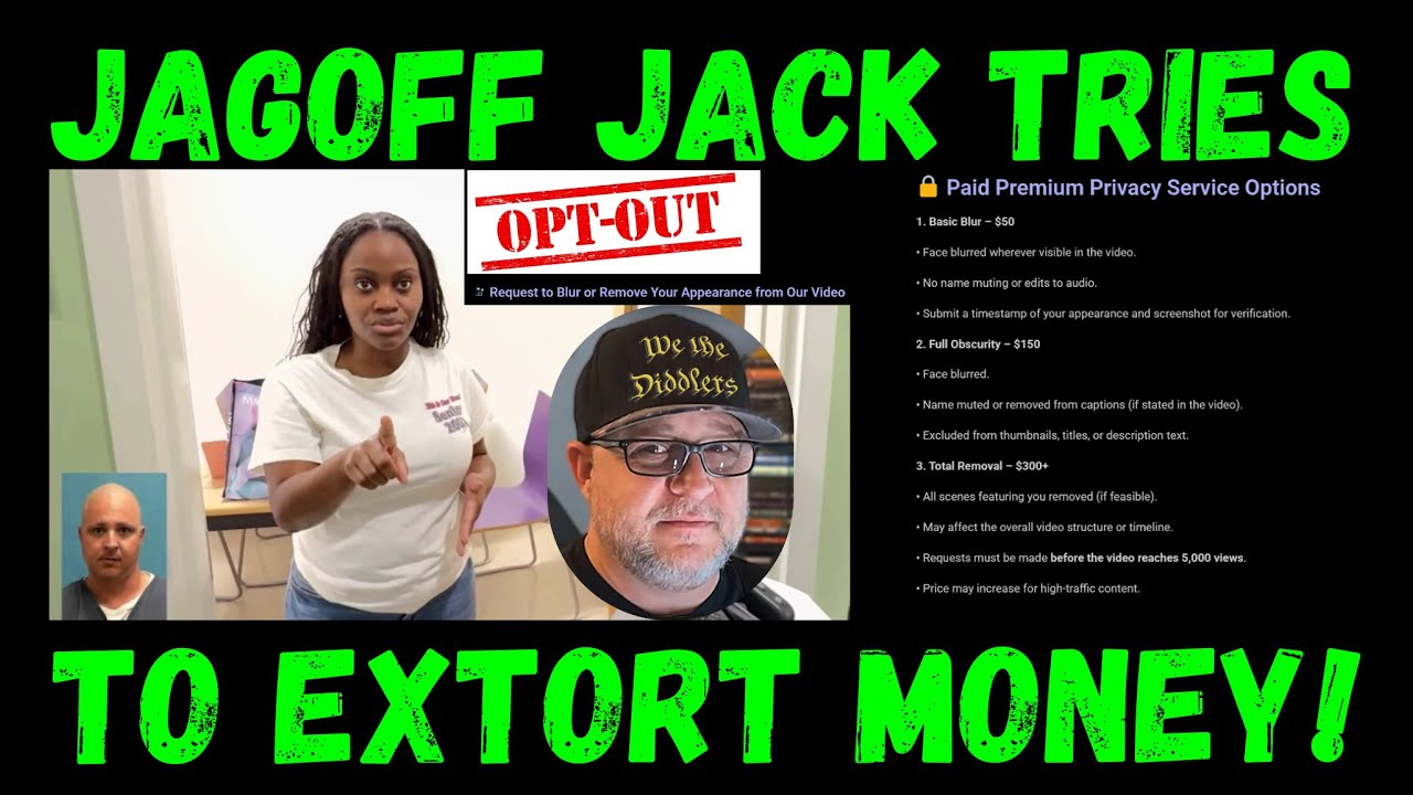 Jagoff Jack Attempts to Extort Money From Library Patron! - YouTube