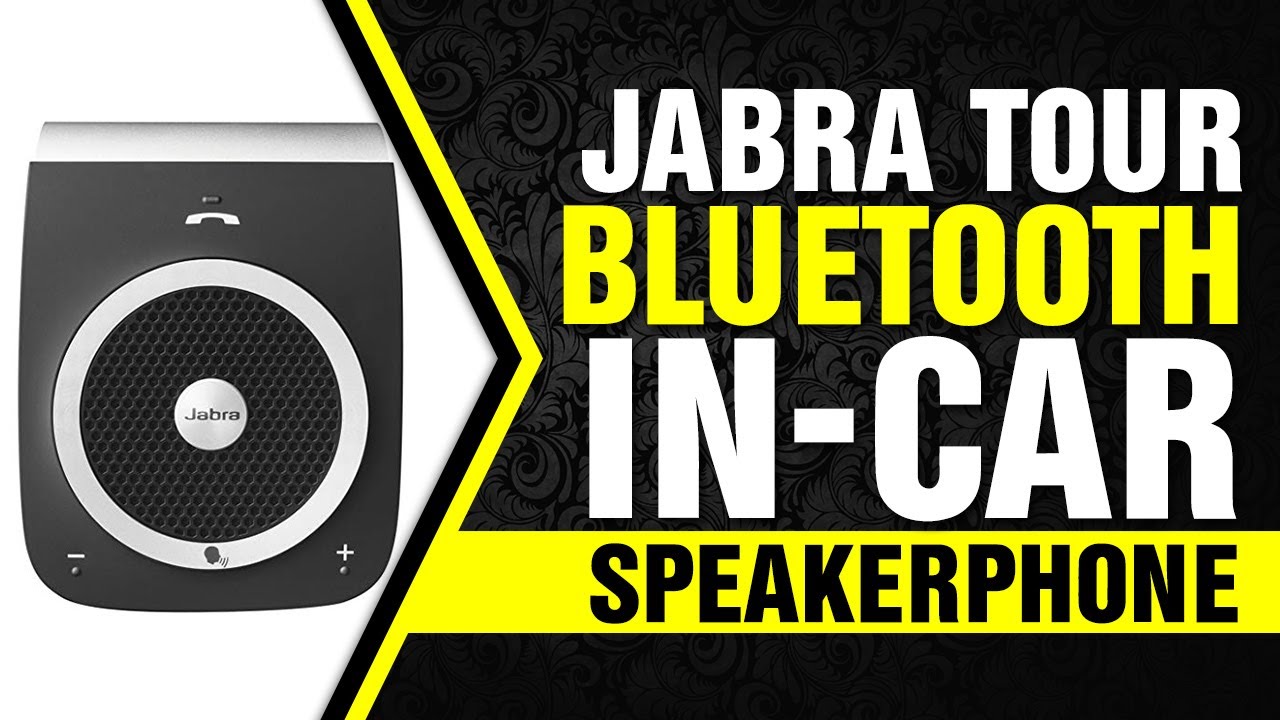 Jabra Tour Bluetooth in-Car Speakerphone - Black - YouTube