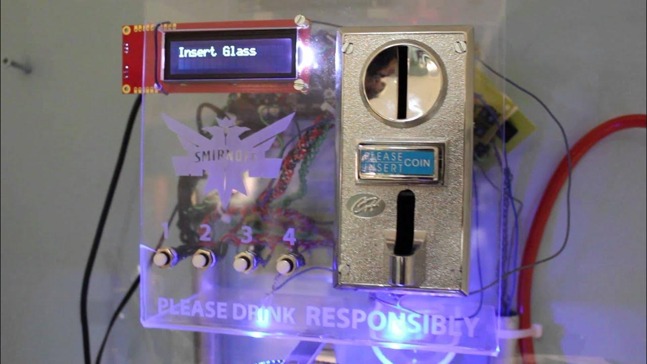 Vodka Vending Machine - Arduino Project - YouTube