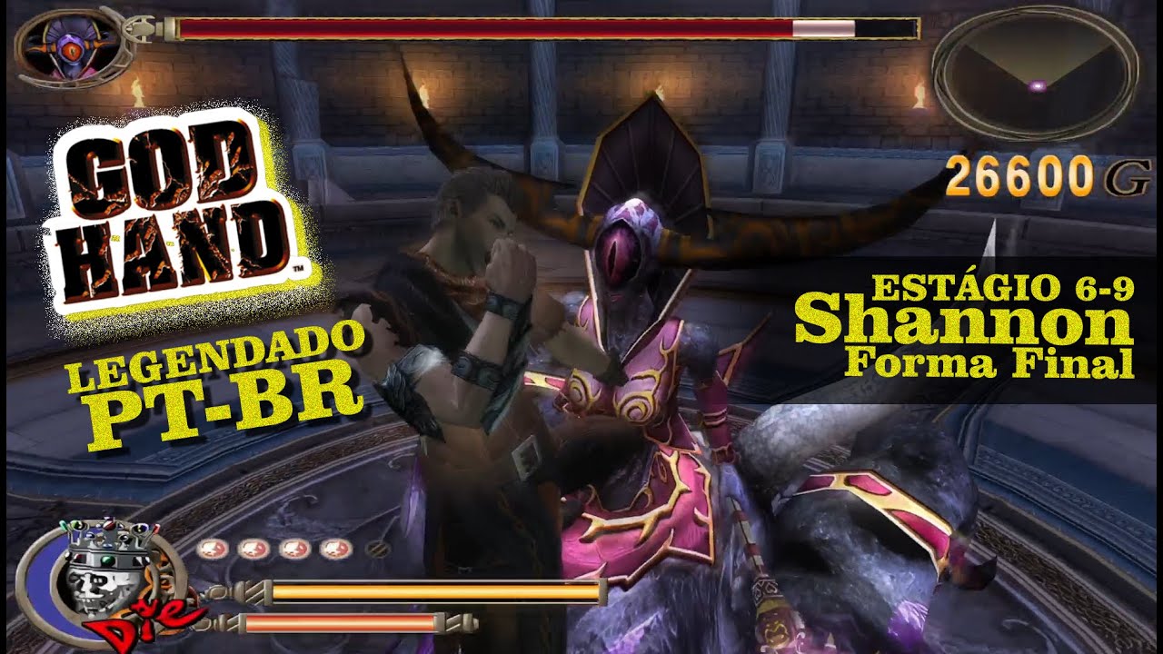 GOD HAND [LEGENDADO PTBR] - STAGE 6-9 SHANNON FINAL FORM - YouTube