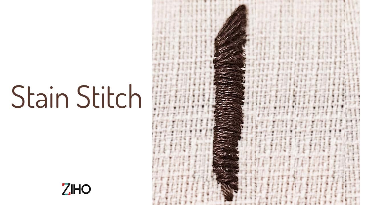 how to do stain stitch - YouTube