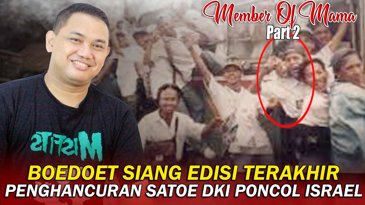 SATOE DKI PONCOL ISRAEL TUMBAL BOEDOET EDISI TERAKHIR || BELLU MOM # ...