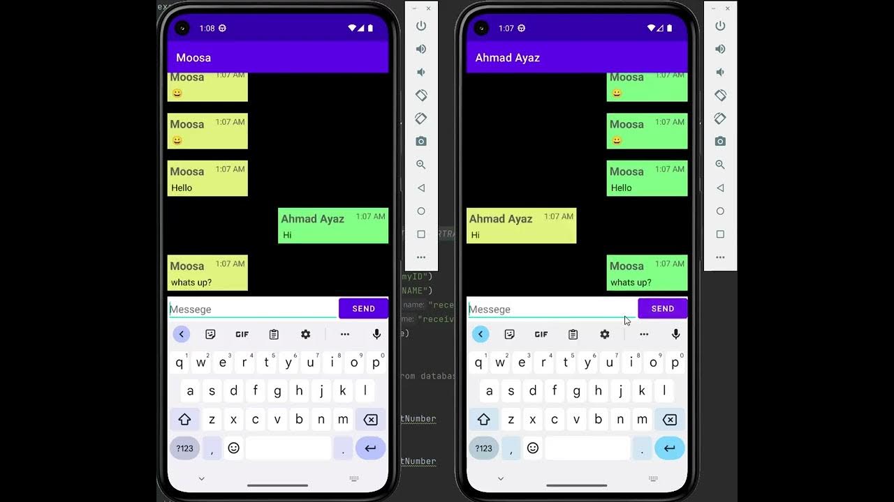 Chat Application (Kotlin Android) - YouTube