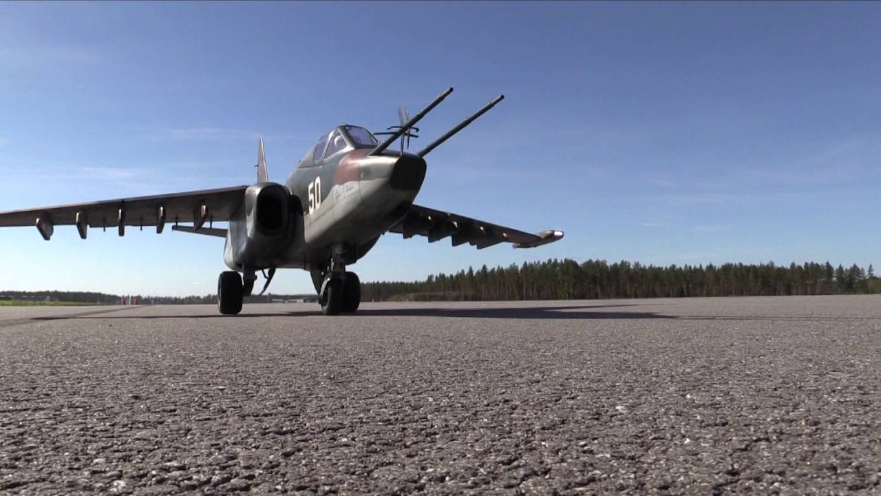 Su-25 RC Frogfoot - YouTube