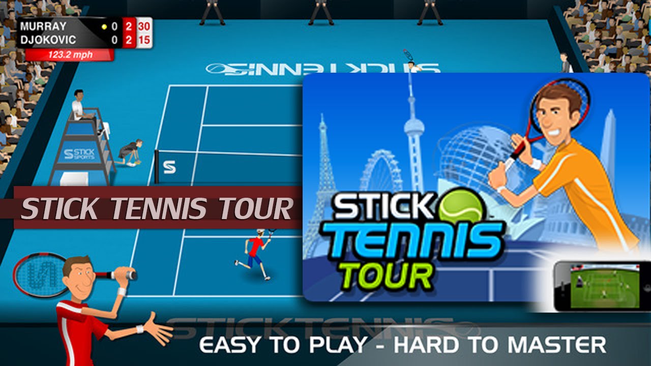 Stick Tennis Tour - iOS & Android Gameplay HD - YouTube