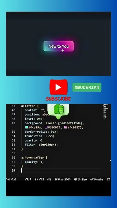 Hover Button Effects in Pure CSS | #webdevelopment #coding #hovereffect #shorts - YouTube