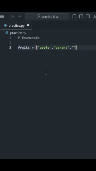Enumerate Python Pythonprogrammingcodinglearnpython Pythonforbeginners Youtube