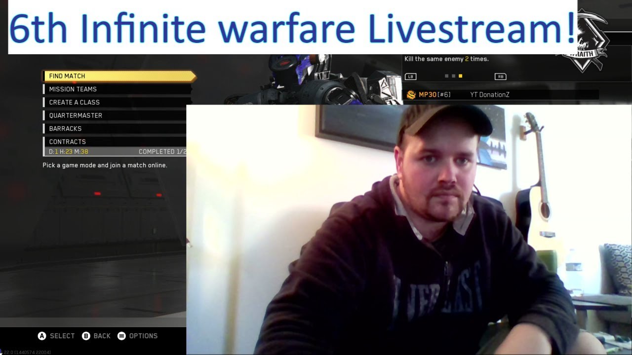 Charity Streamer l 6th in Infinite Warfare l Road to 500 subs! - YouTube