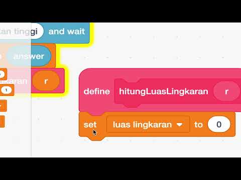 Scratch : Pembuatan Aplikasi Menghitung Volume Tabung - YouTube