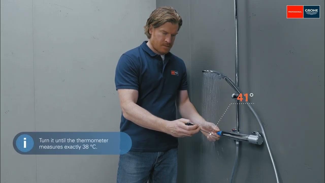 How To – Calibrate the GROHE thermostat and why? - YouTube