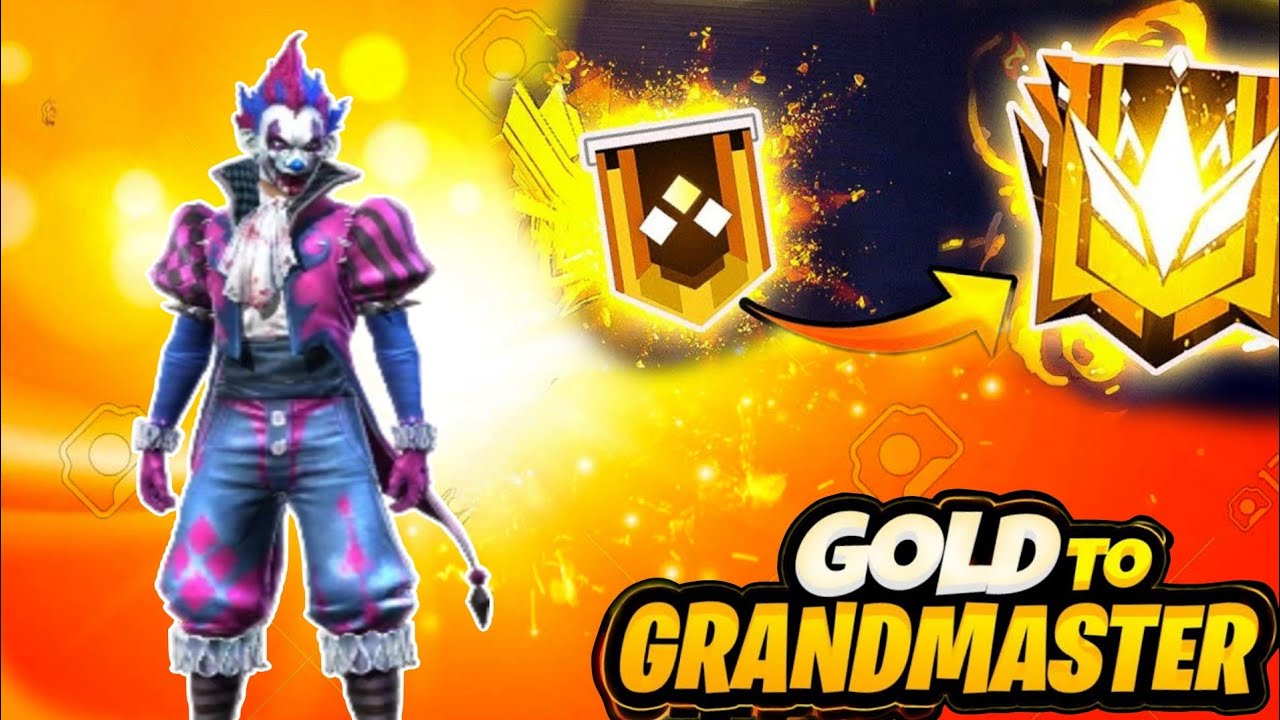 Free Fire Max! Grandmaster me 1v3 clutch again' and again! class squad ...