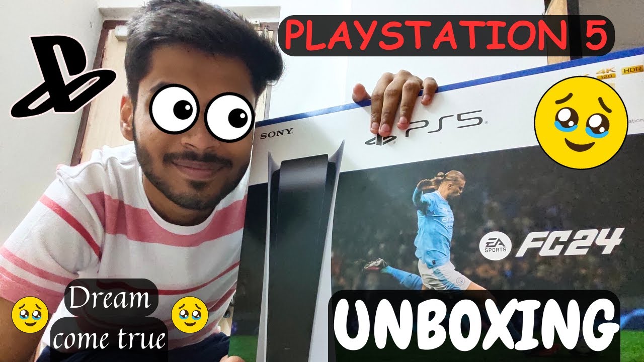MY DREAM UNBOXING 🥺 ️ | PlayStation 5 | My first console ️ - YouTube