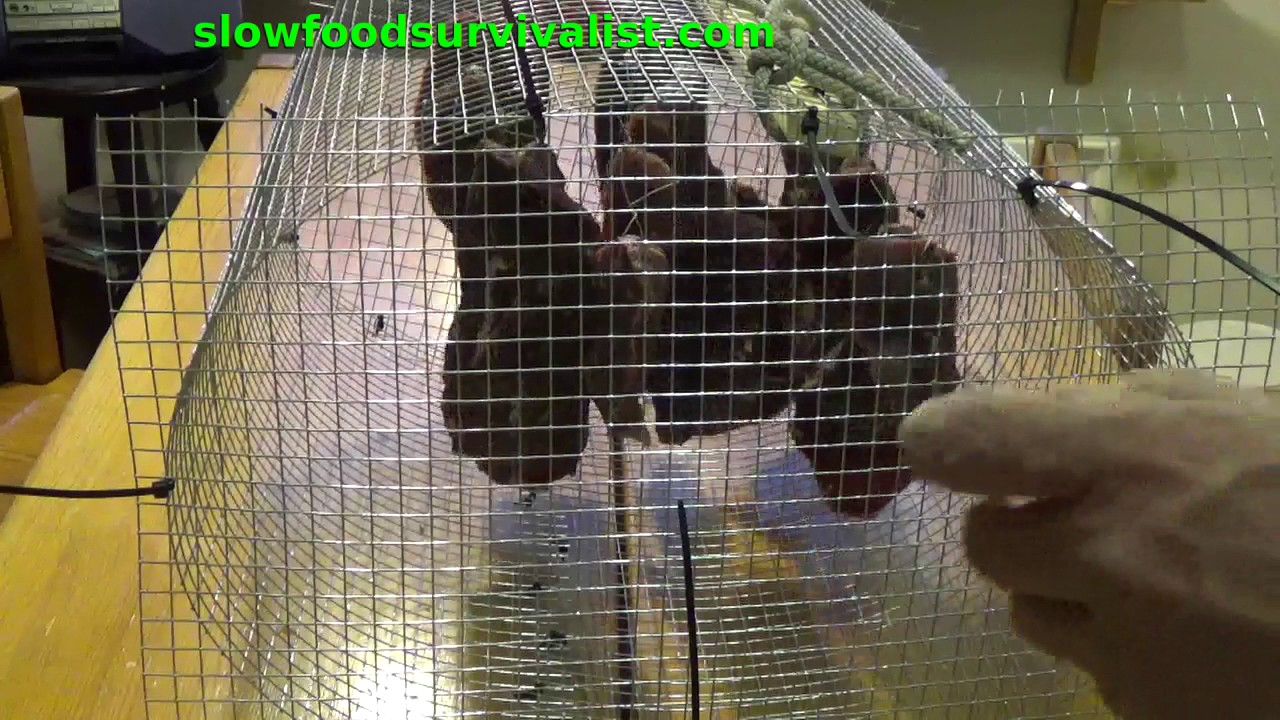 Air dried meat, the Lapland style - YouTube