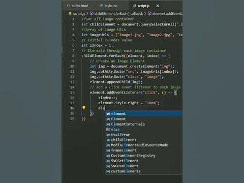 Stacked Photo Carousel | HTML, CSS & JavaScript #webdevelopment #coding #code #htmlcssjavascript ...