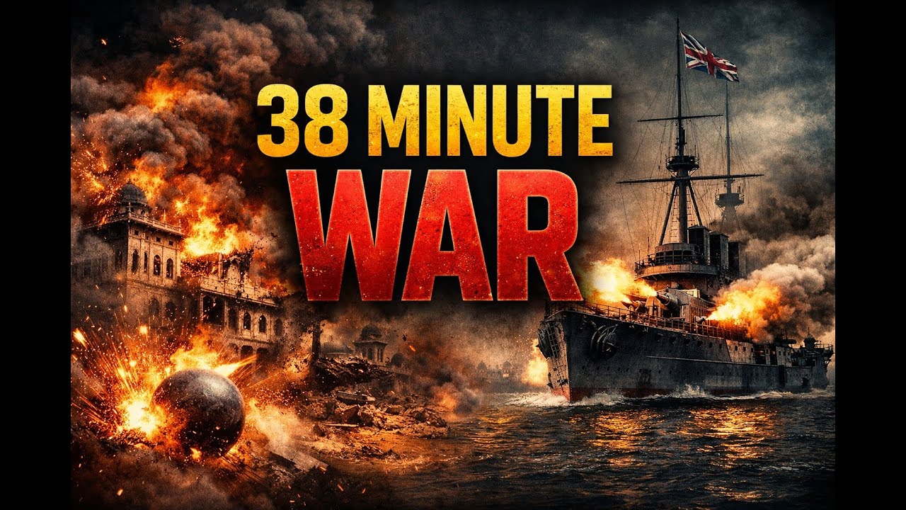 The Shortest War in History (Anglo-Zanzibar War, 1896) - YouTube