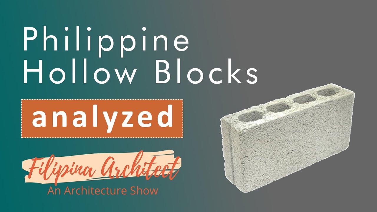 Philippine Hollow Blocks Analyzed YouTube philippine-hollow-blocks-analyzed-youtube