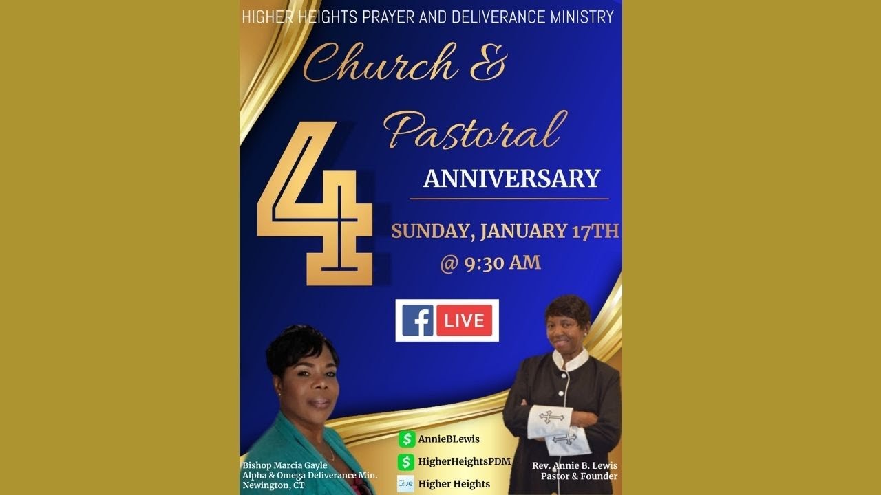I Will Do A New Thing | Bishop Marcia Gayle | 4 Year Anniversary - YouTube