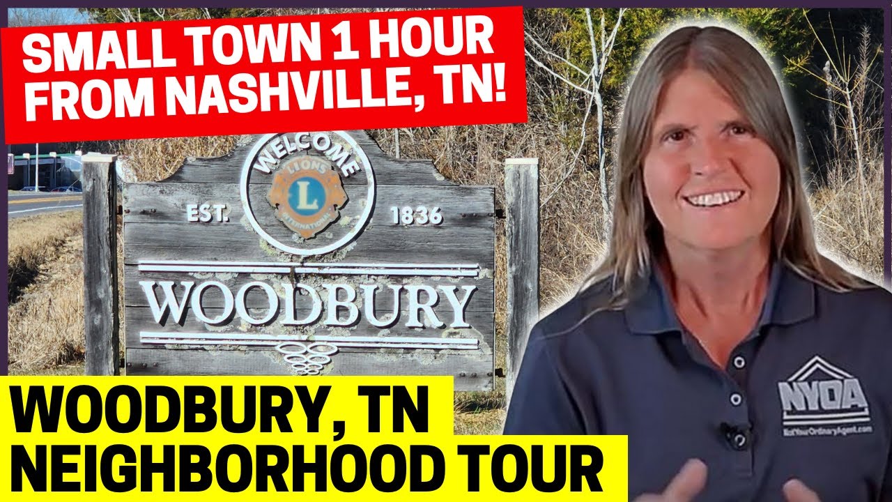Woodbury, TN Neighborhood Tour - Small Town Located an Hour Away from ...