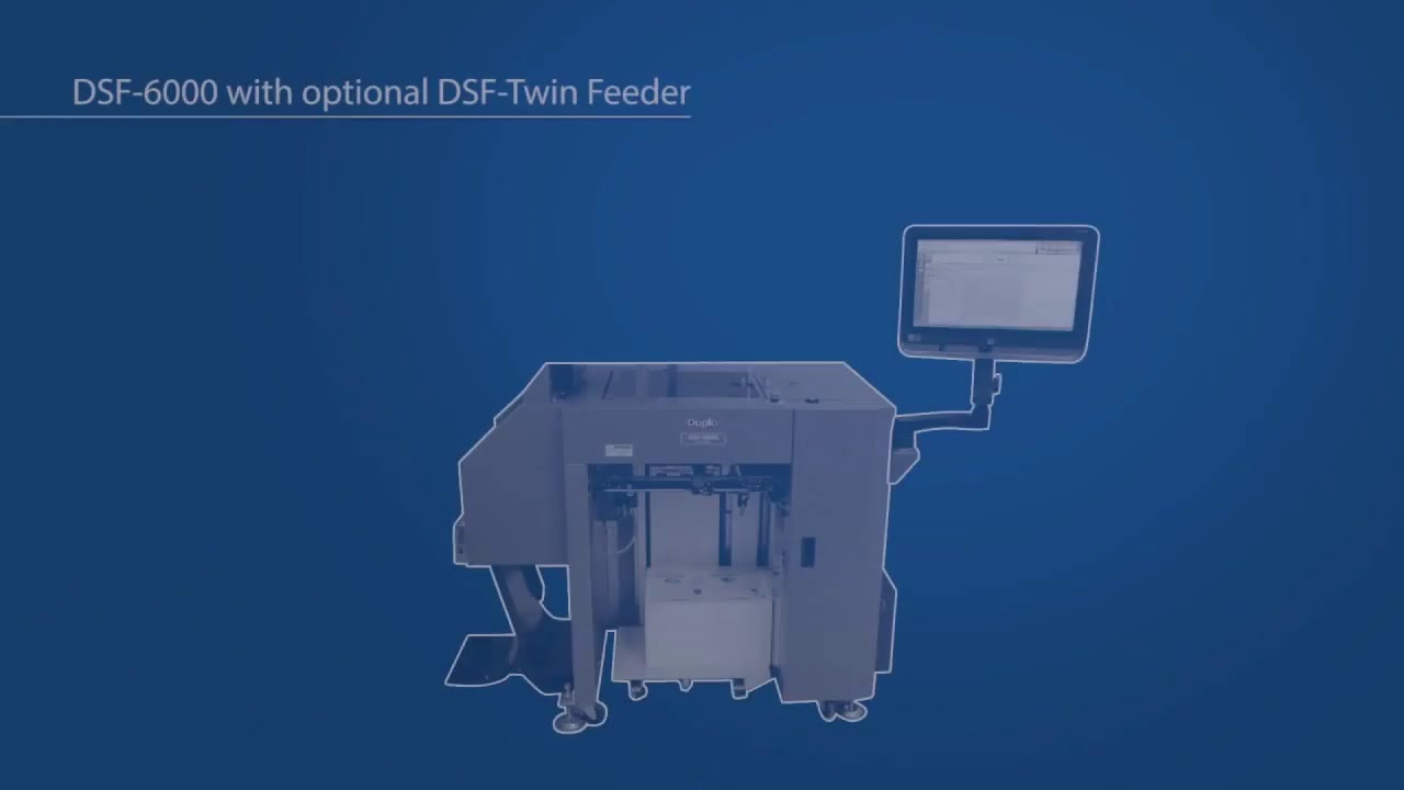 Duplo DSF 6000 Sheet Feeder - YouTube