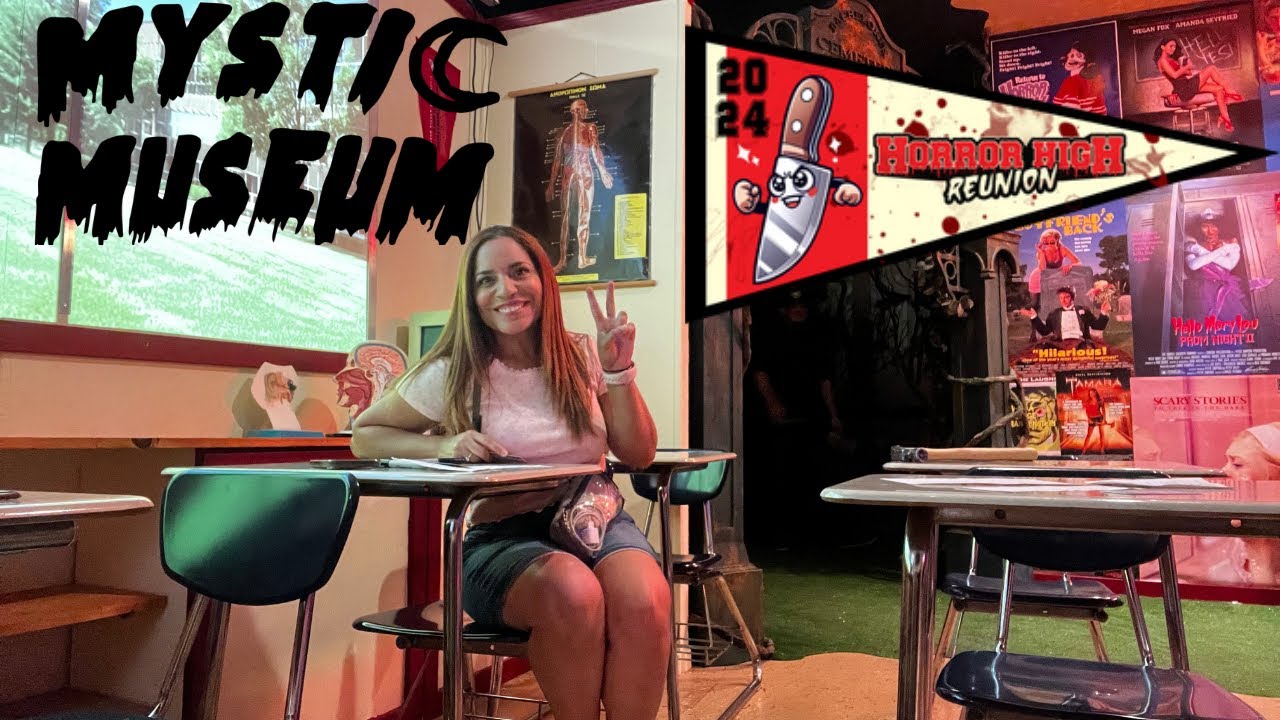 The Mystic Museum | Horror High Reunion | Immersive Experience - YouTube