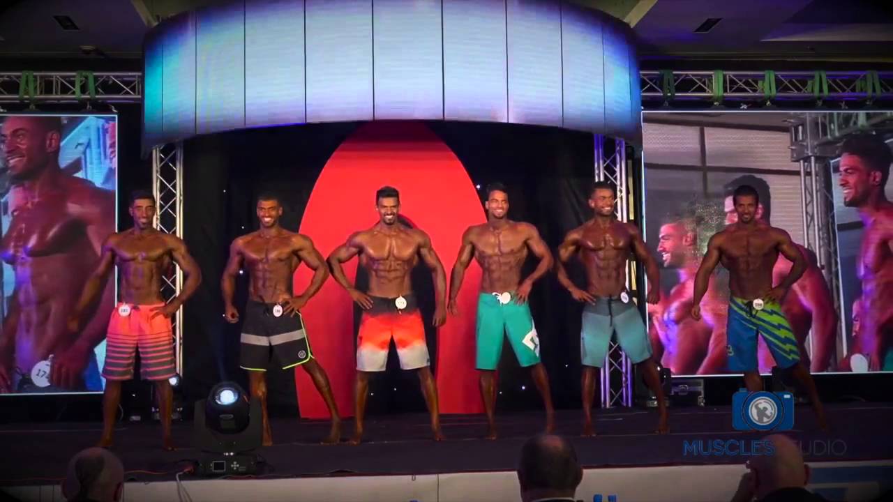 Mr Olympia Kuwait 2016 - Men's Physique - 2nd place winner Ahmed ...