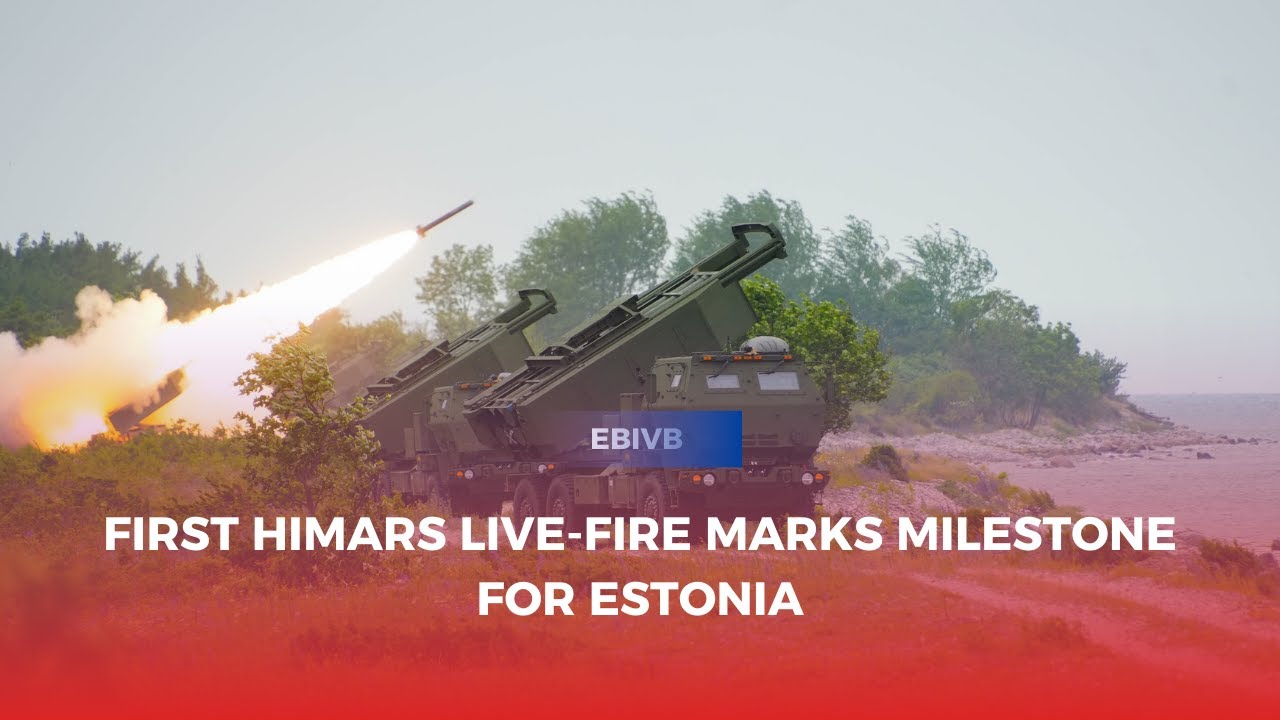 Estonia’s First HIMARS Live-Fire with High Mobility Rocket Systems | US ...