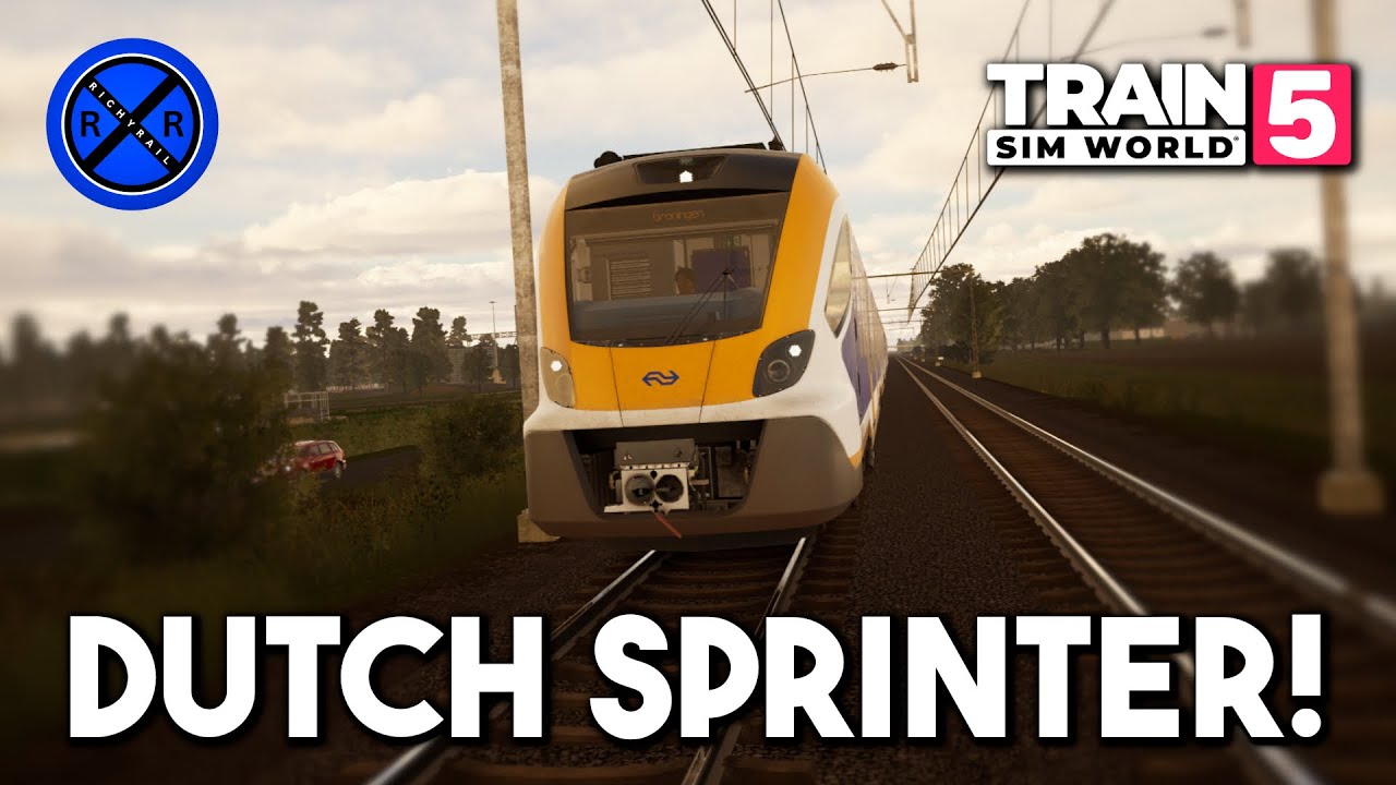 DUTCH SPRINTER! - Spoorlijn Zwolle to Groningen - Train Sim World 5 ...